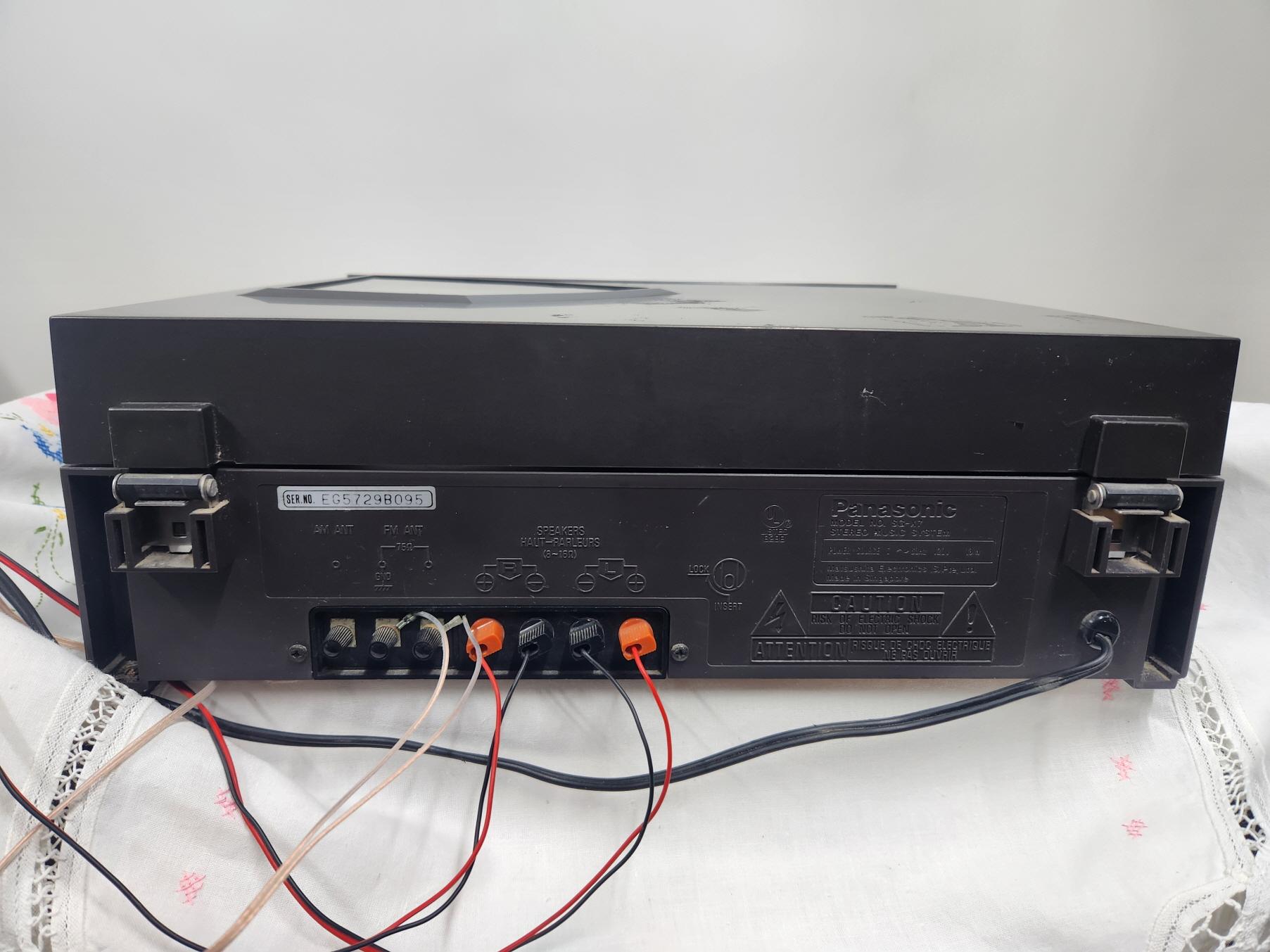 빈티지//파나소닉 올인원 오디오 sg-x7...PANASONIC sg-x7 - 라디오-장터 - 소리전자