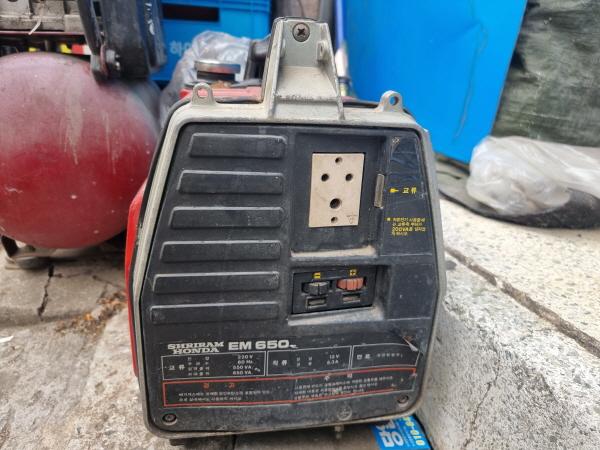 HONDA EM650 휘발유발전기 - 벼룩-장터 - 소리전자