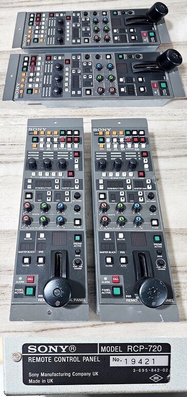 Sony RCP-720 Remote Control Panel - 벼룩-장터 - 소리전자