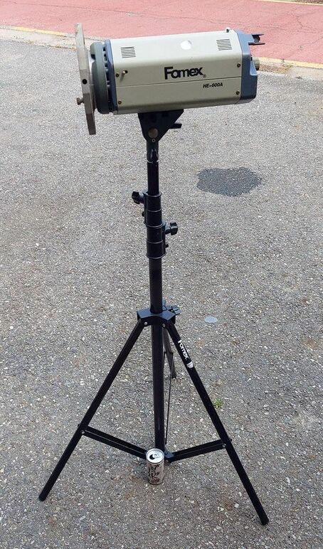 소리전자 - 포맥스(Fomex) 스트로브 사진촬영 조명 HE-600A 세트