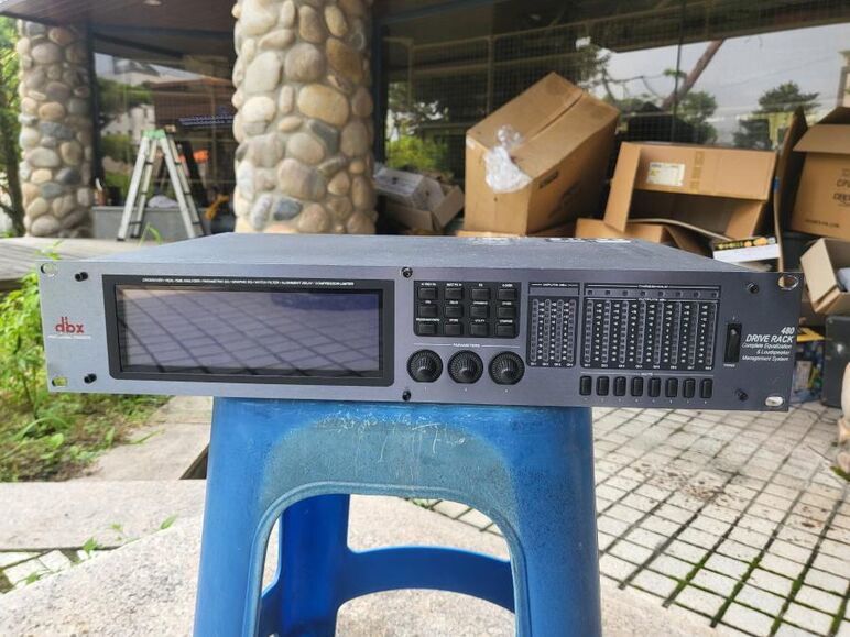 소리전자 - DBX /DRIVERACK 480 프로세서 크로스오버 EQ