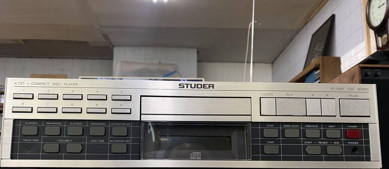 STUDER A727 CDP - 수입오디오-장터 - 소리전자