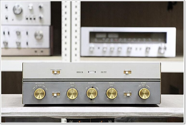 보겐(BOGEN-USA) 고급형 진공관 인티앰프 모델 DB212 - 수입오디오-장터 - 소리전자