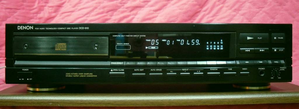 소리전자 - 데논시디피 DCD-910 리모콘포함