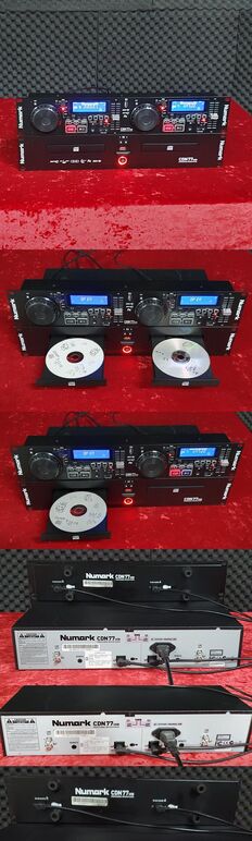 소리전자 - CDP 시디플레이어 NUMARK CDN 77 USB 듀얼 - 모두판완료