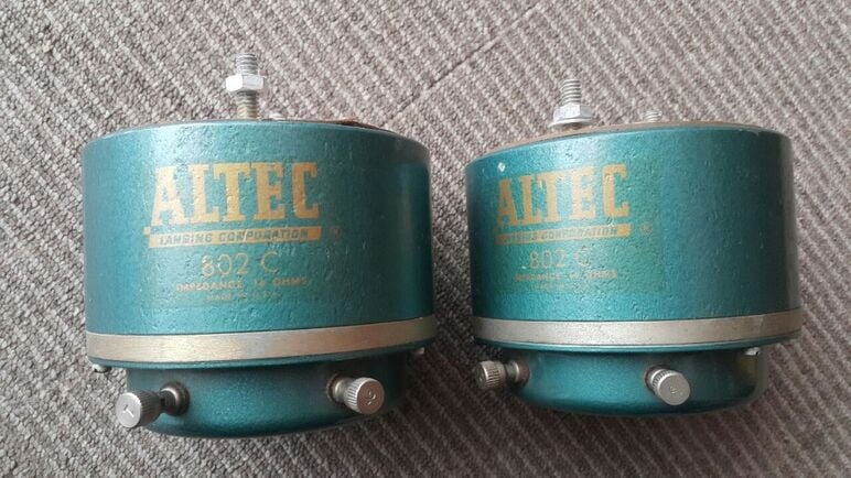 알텍 802c 초기버전(완료) - 수입오디오-장터 - 소리전자