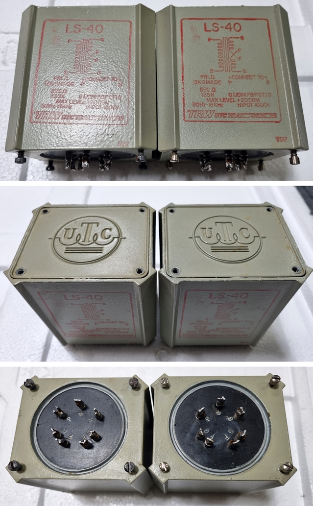 UTC(United Transformer Company) LS-40 인터스테이지 - 수입오디오-장터 - 소리전자