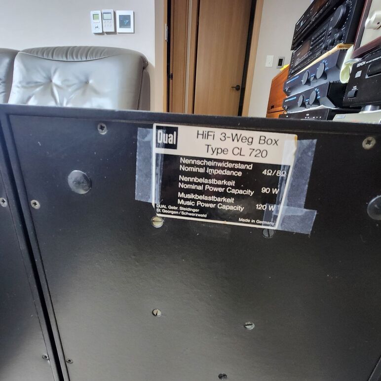 독일 듀얼 CL 720 스피커 - 수입오디오-장터 - 소리전자