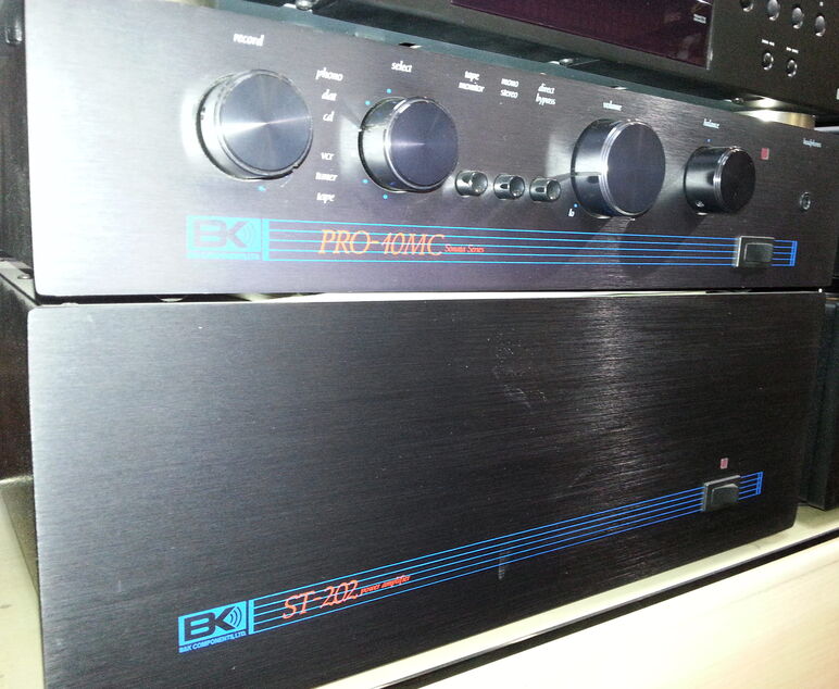 소리전자 - B&K 파워앰프(ST-202)+프리앰프(PRO-10MC) 팝니다
