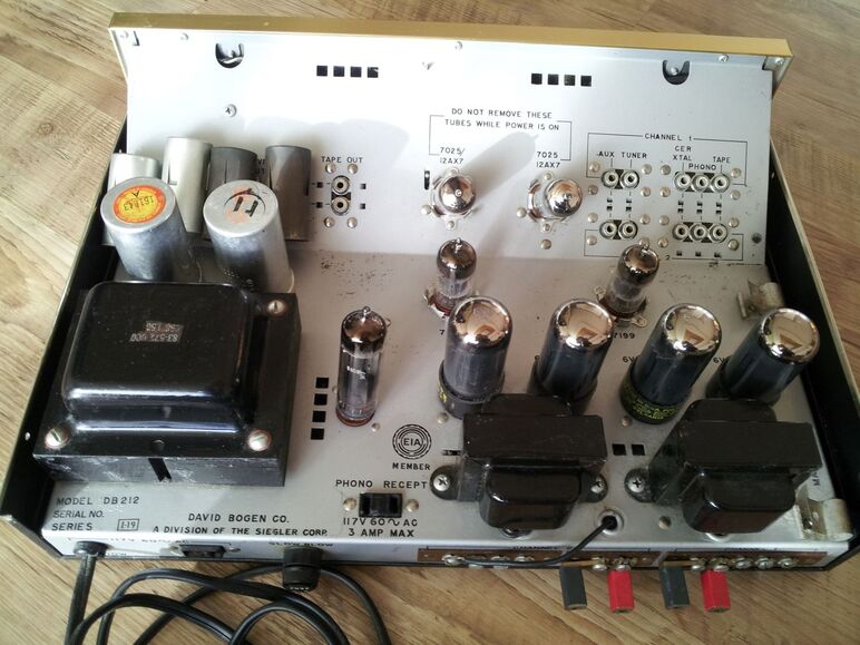 BOGEN DB212 - 6V6PP인티앰프(판매완료했습니다) - 수입오디오-장터 - 소리전자