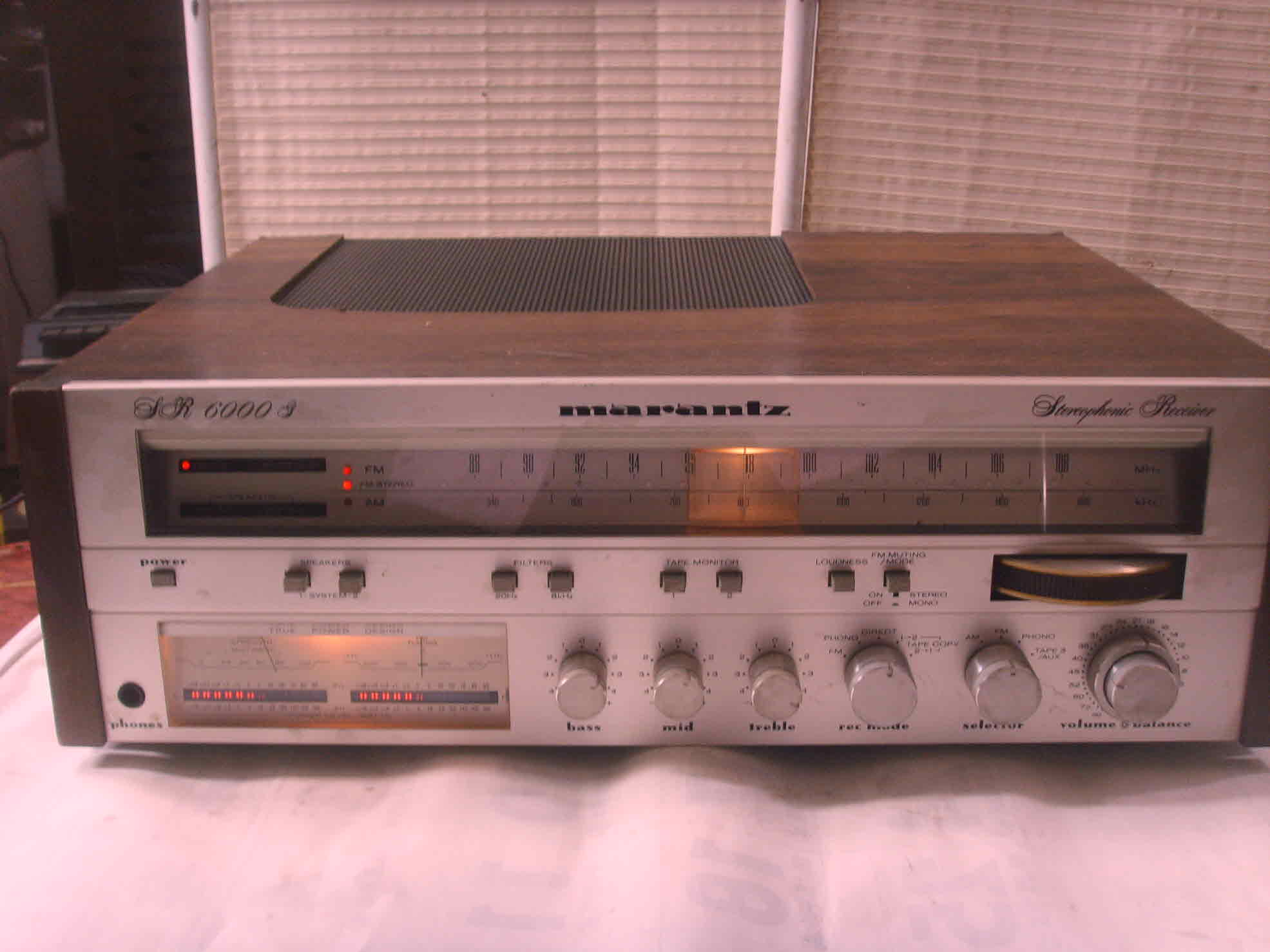 소리전자 - Marantz SR-6000G 리시버