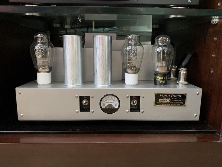 소리전자 - [판매완료]웨스턴 300B 91A 스테레오 공제 앰프 판매합니다.