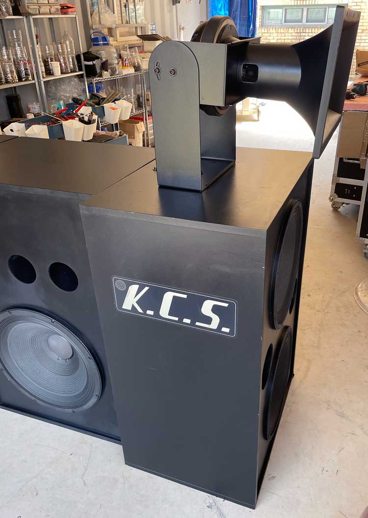 소리전자 - KCS 더블 15인치 2웨이 S-2500 / 싱글 18인치 서브 스피커 C-118A 시스템