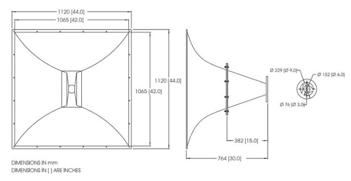소리전자 - JBL 2392 대혼 + 2490H 드라이버(midrange)