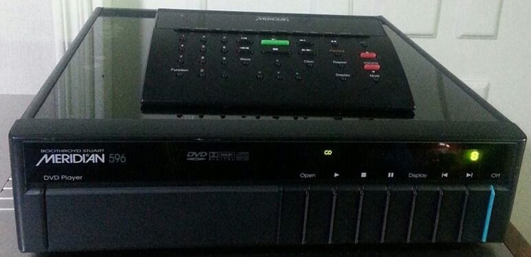 메르디안 Meridian 596 DVD SACD 플레이어 - 수입오디오-장터 - 소리전자