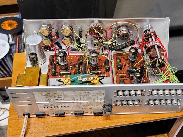 다이나코 Dynaco Pas2 프리앰프...(우드케이스) - 수입오디오-장터 - 소리전자