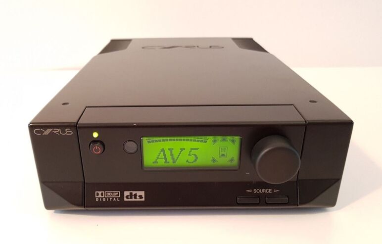 소리전자 - 사이러스 AV5 AV프로세서 프리앰프