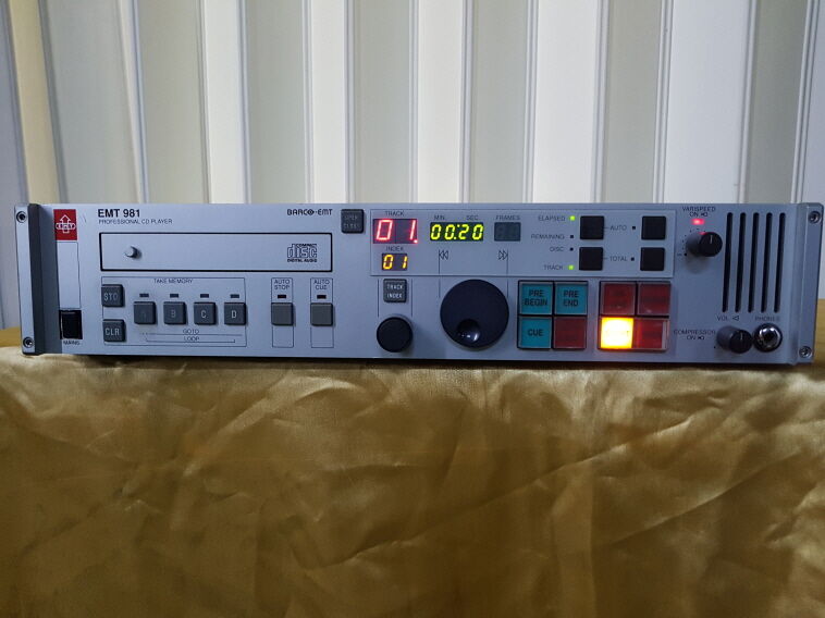 BACO-EMT EMT981 방송및 HI-FI AUDIO CD PLAER 판매 - 수입오디오-장터 - 소리전자