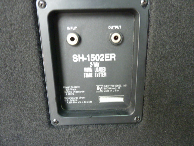 소리전자 - EV ---SH--1502 ER U,S,A,