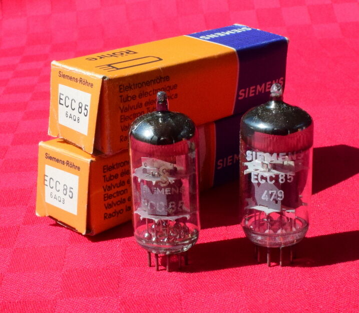 소리전자 - siemens ECC85 진공관