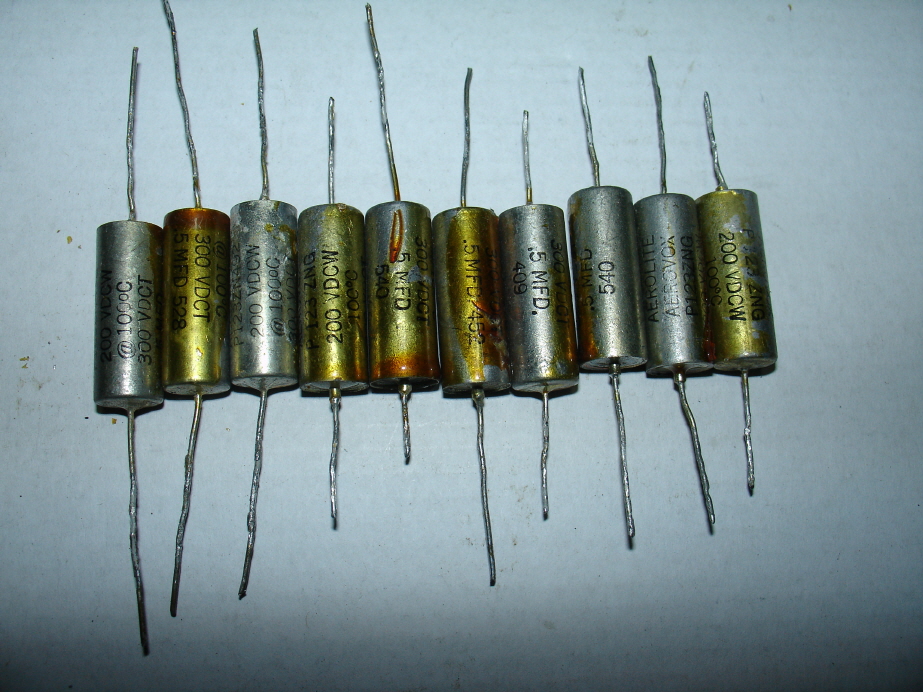 소리전자 - 0.5 MFD-200VDC 오일 커플링 콘덴서 (에어로복스,미국)