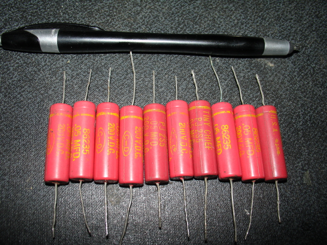 0.05 MFD-200VDC 커플링 콘덴서 (코넬 듀블리에,미국) - 부품-장터 - 소리전자