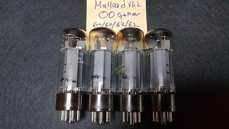 EL34 세계정상의 멀라드총집합... XF2, XF3, XF4 선별관 - 부품-장터 - 소리전자