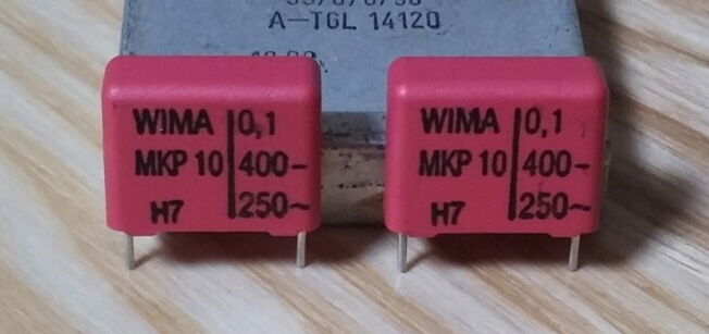 WIMA 0.22UF 630V/0.1UF 400V/0.47UF 100V/4.7UF 50V - 부품-장터 - 소리전자