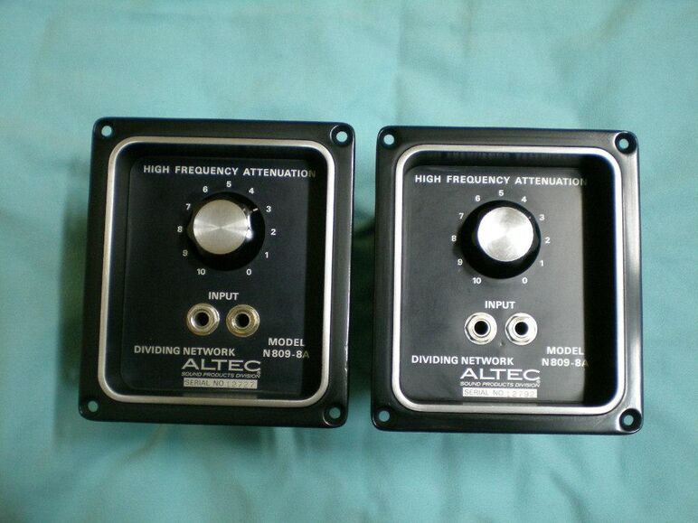 ALTEC => N809-8A = Crossover (1조) - 부품-장터 - 소리전자