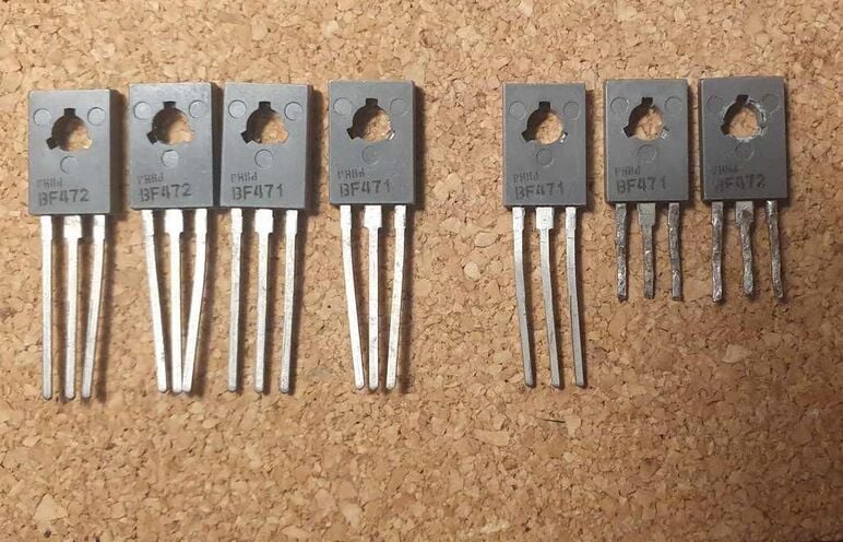 듀얼TR 2sa798 +2sc1583 bf471 + bf 472 - 불용자재-장터 - 소리전자