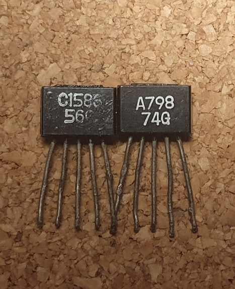 듀얼TR 2sa798 +2sc1583 bf471 + bf 472 - 불용자재-장터 - 소리전자