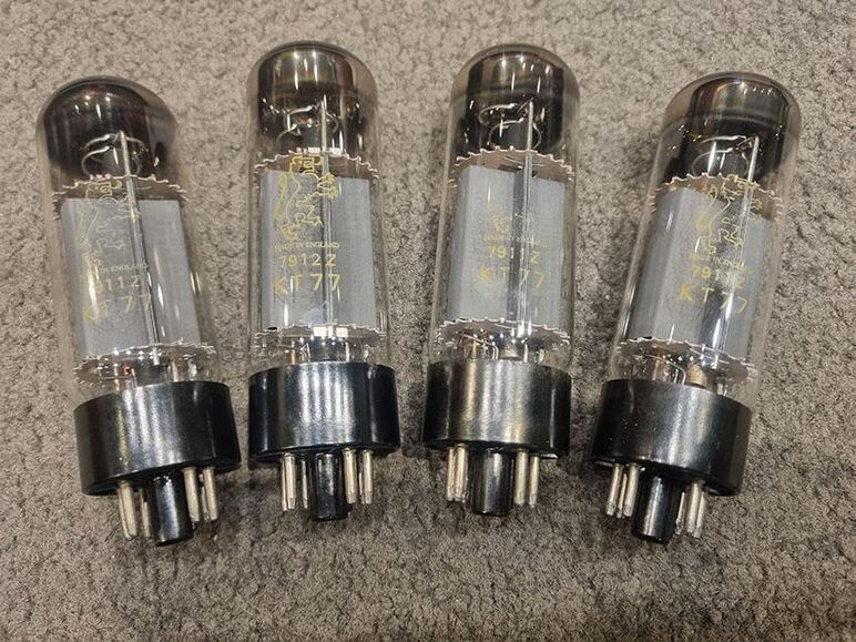 KT77(EL34) 골드라이온 영국제구관 쿼드 4알 좋은가격에 양도해드립니다. - 부품-장터 - 소리전자