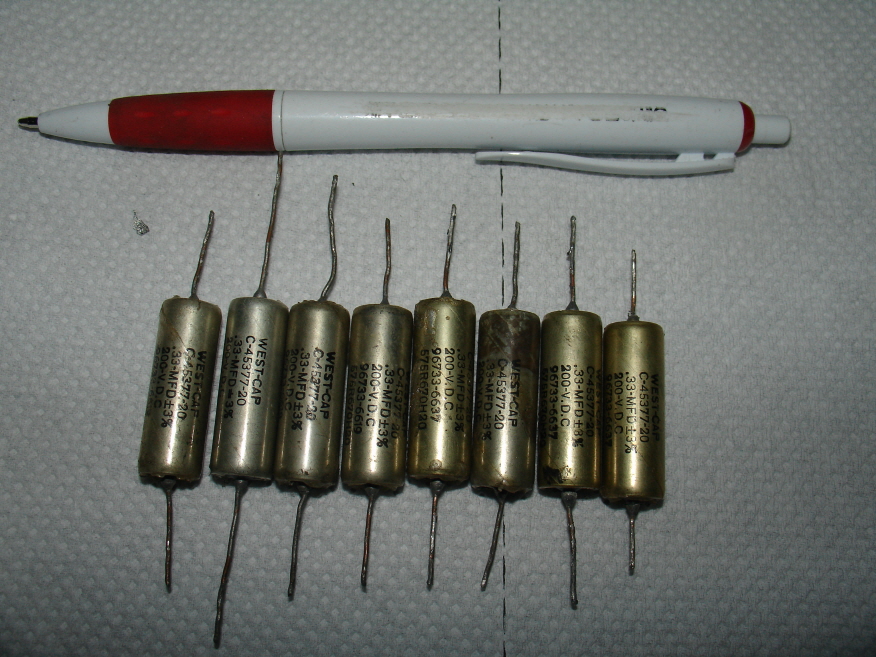 0.33 MFD-200VDC 오일 커플링 콘덴서 (WEST-CAP,미국) - 부품-장터 - 소리전자