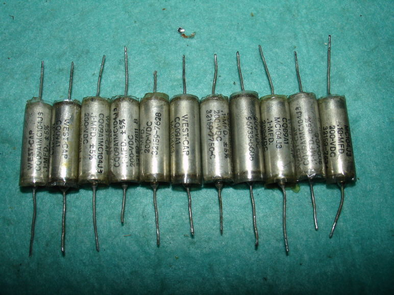 0.1 MFD-200VDC CQ 오일 커플링 콘덴서 (WEST-CAP,미국) - 부품-장터 - 소리전자