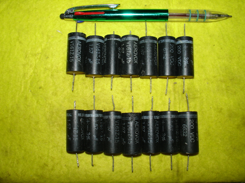 소리전자 - 1.57 UF-200VDC 커플링 콘덴서 (에어로복스,미국)