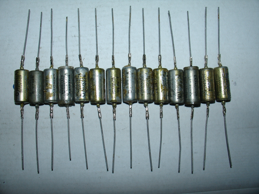 소리전자 - 0.1 MFD-200VDC 오일 커플링 콘덴서 (스프라그 바이타민 큐,미국)