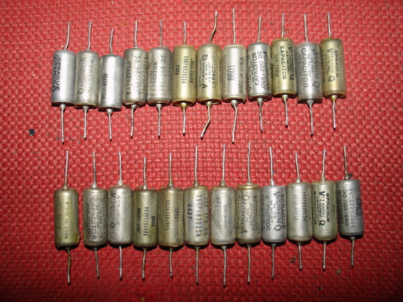 소리전자 - 0.068 UF-200VDC 196P 스프라그 바이타민큐 오일 카플링 콘덴서