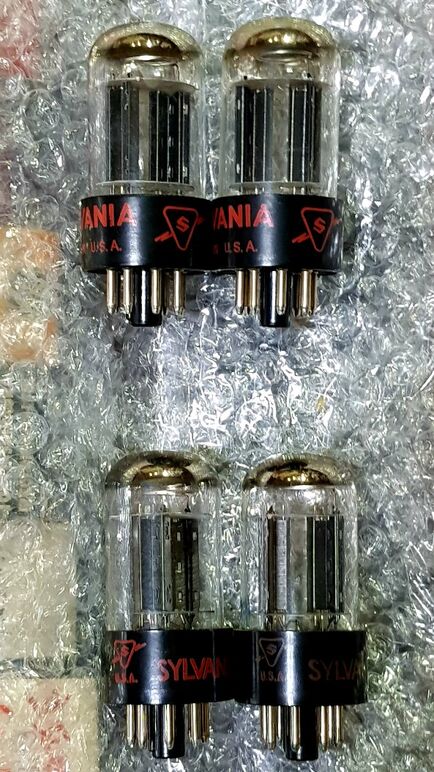 6SN7 , 6SL7 RCA 실바니아 등 - 가격인하 - 부품-장터 - 소리전자