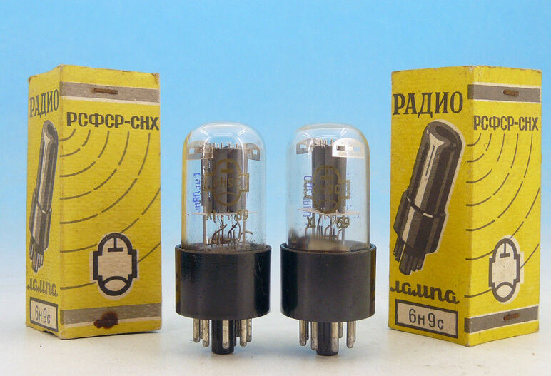 소리전자 - 구소련 6SN7 및 6SL7 미사용 NOS 신품
