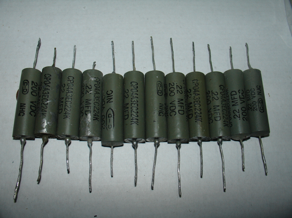 소리전자 - 0.22 MFD-200VDC 오일 커플링 콘덴서 (코넬 듀블리에,미국)