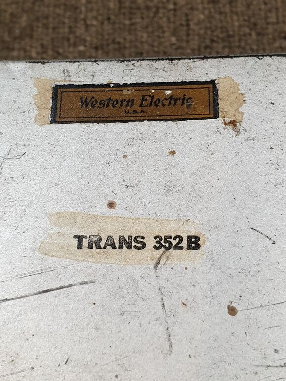 Western 웨스턴 352B 구형실버 전원트랜스... - 부품-장터 - 소리전자