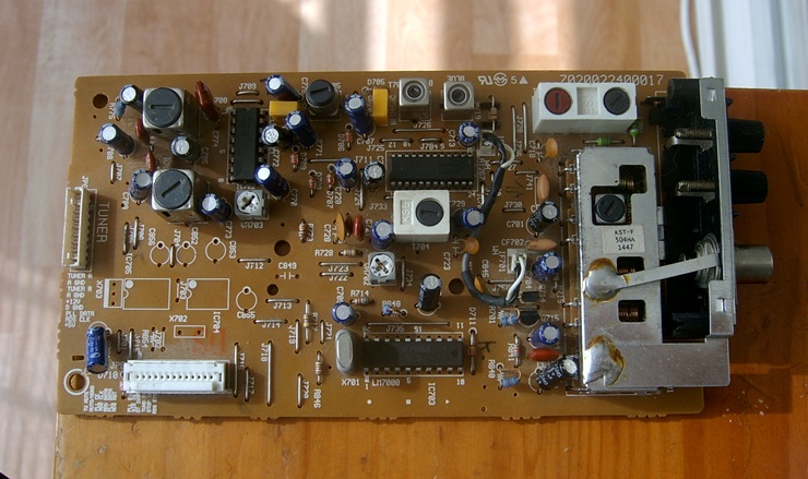 소리전자 - 인켈RX-878 미니리시버,튜너부(구입
