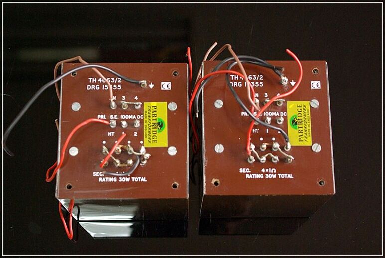 ♣ PARTRIDGE TH4663 SE OUTPUT TRANSFORMERS 300B, PX25 TUBE AMPLIFIER(완료 ...