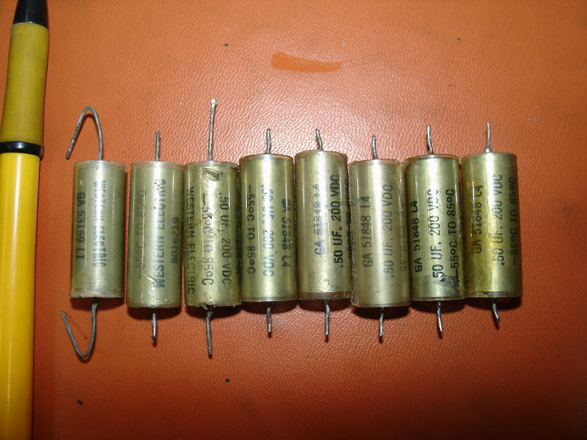 소리전자 - 0.5 UF-200VDC 웨스턴 오일 커플링 콘덴서 (미국)