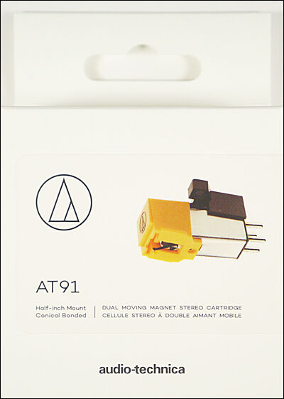 오디오테크니카 AT91 카트리지 신품 (0.6 mil 고급형 스타일러스 / 특제 탄소섬유 강화 캔틸레버) - 부품-장터 - 소리전자