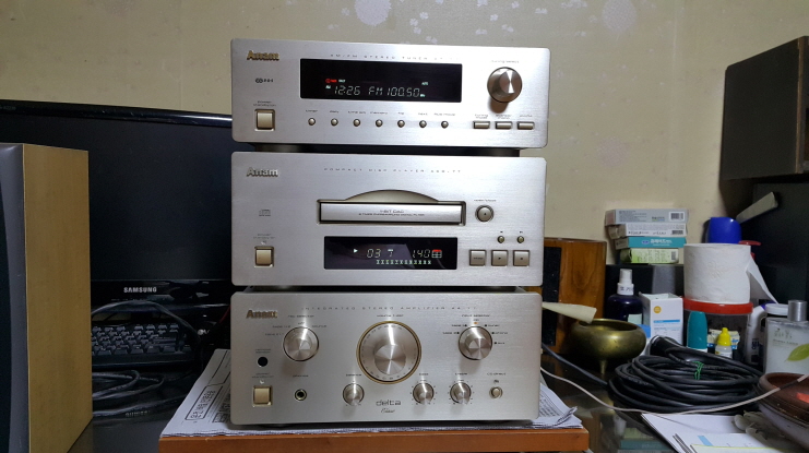 소리전자 - 아남 AA-77 셋트