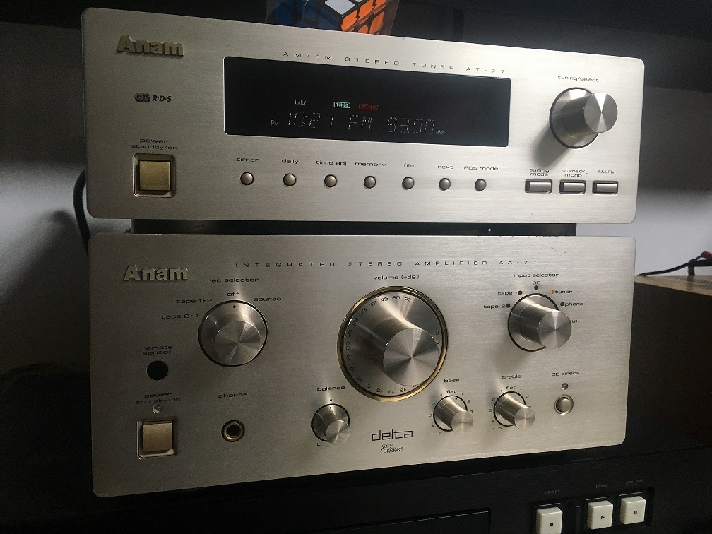 소리전자 - 아남 AA77 , AT77 판매합니다.