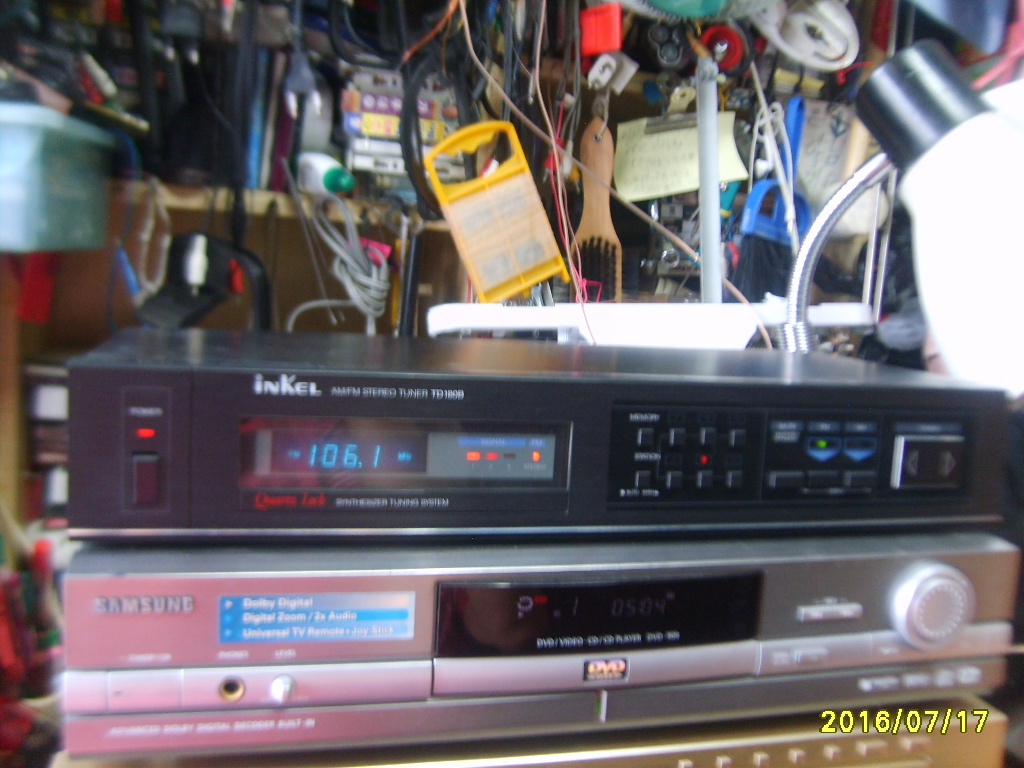 인켈 빈티지 튜너 TD-180B [판매 완료] - 국산오디오-장터 - 소리전자