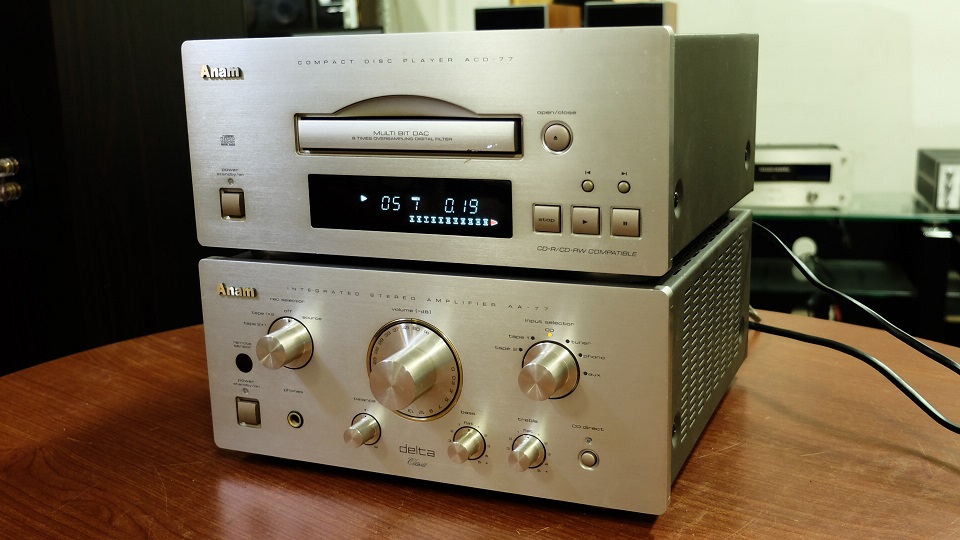 소리전자 - 아남 AA-77 ACD-77