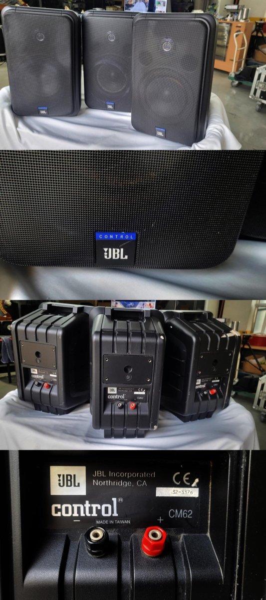 JBL CONTROL CM62 스피커 팝니다(3통6만원) - 국산오디오-장터 - 소리전자